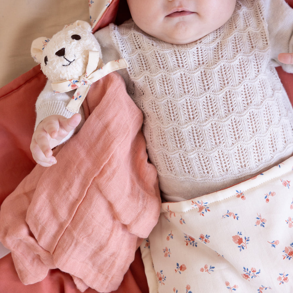 Cuddle Cloth - Baby Comforter - Cotton Cuddle Plush