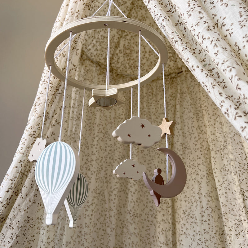 Wooden Cot Mobile, FSC 100% - Dreamland